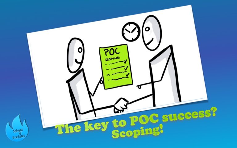 The key to POC success – Scoping – but right - School of Presales